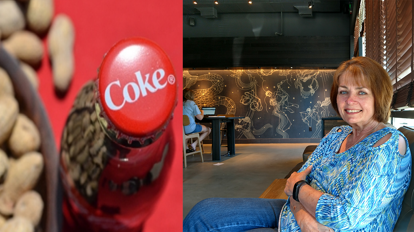 Peanut spiked Coke: Vickie turns me on to a cultural food experience