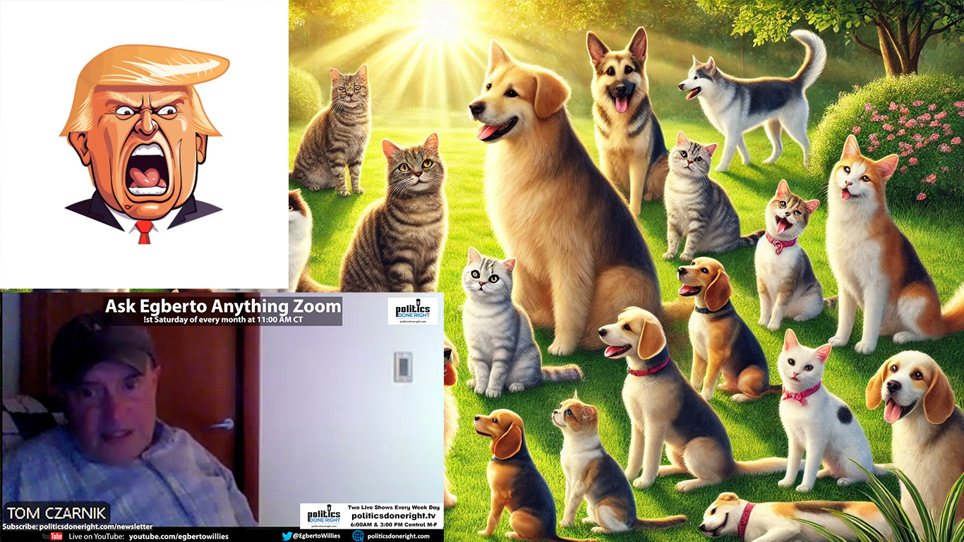 Tom Czarnik LIMERICK: Trump, Haitians eating pets, cats, & dogs,